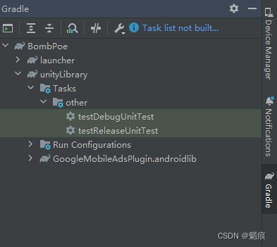 Android studio中右侧栏Gradle出现 Task list not built怎么解决_task list not build-CSDN博客