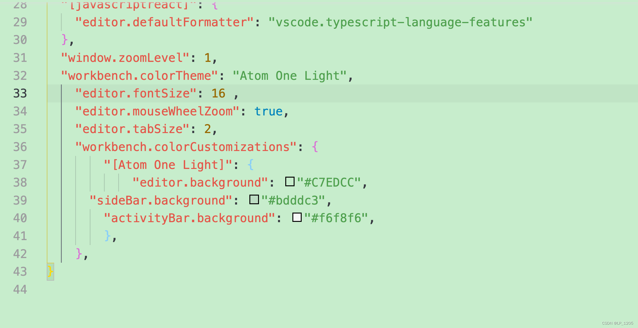 VSCode切换主题颜色_atom one light theme-CSDN博客