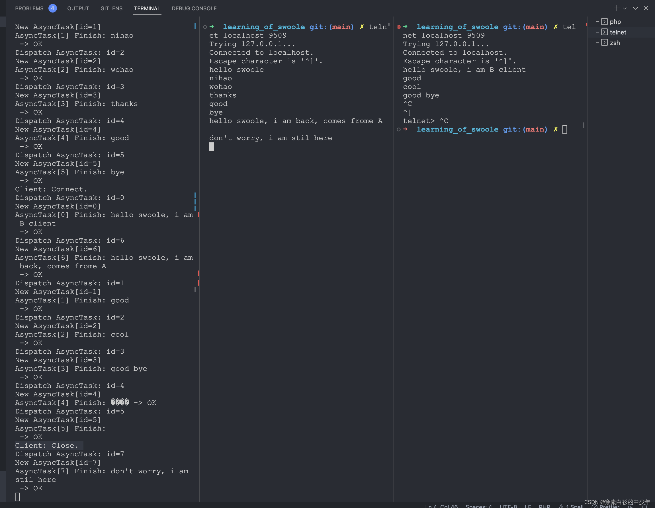 Swoole系列(2) - 快速启动_swoole启动服务-CSDN博客