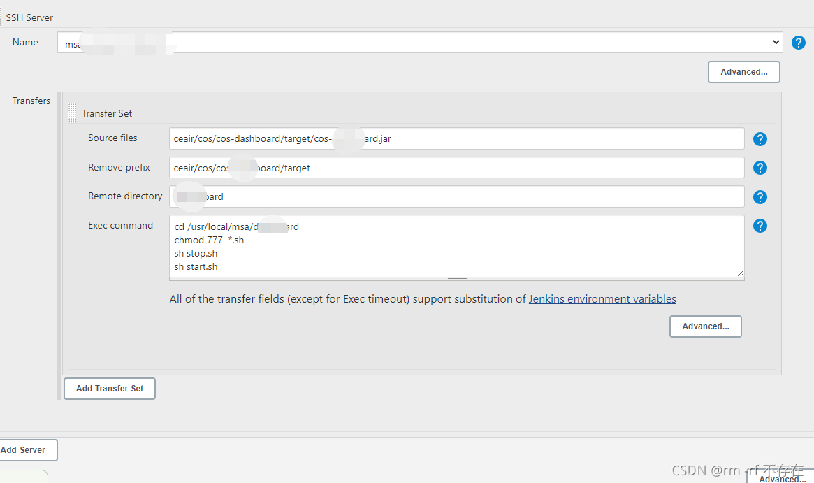 Jenkins 配置记录_jenkins remove prefix-CSDN博客