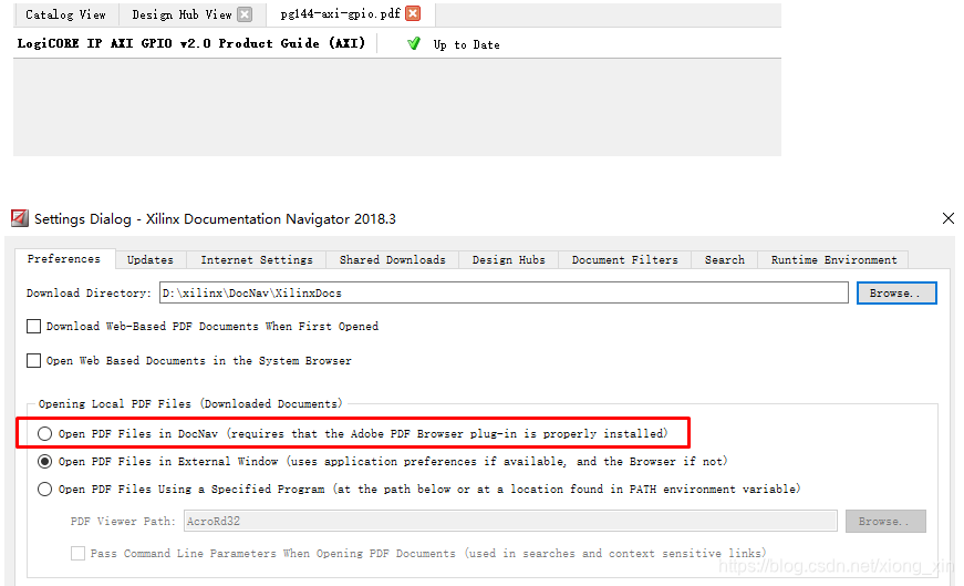 使用 Xilinx Documentation Navigator 查看官方文档_xilinx reading documentation.xml-CSDN博客