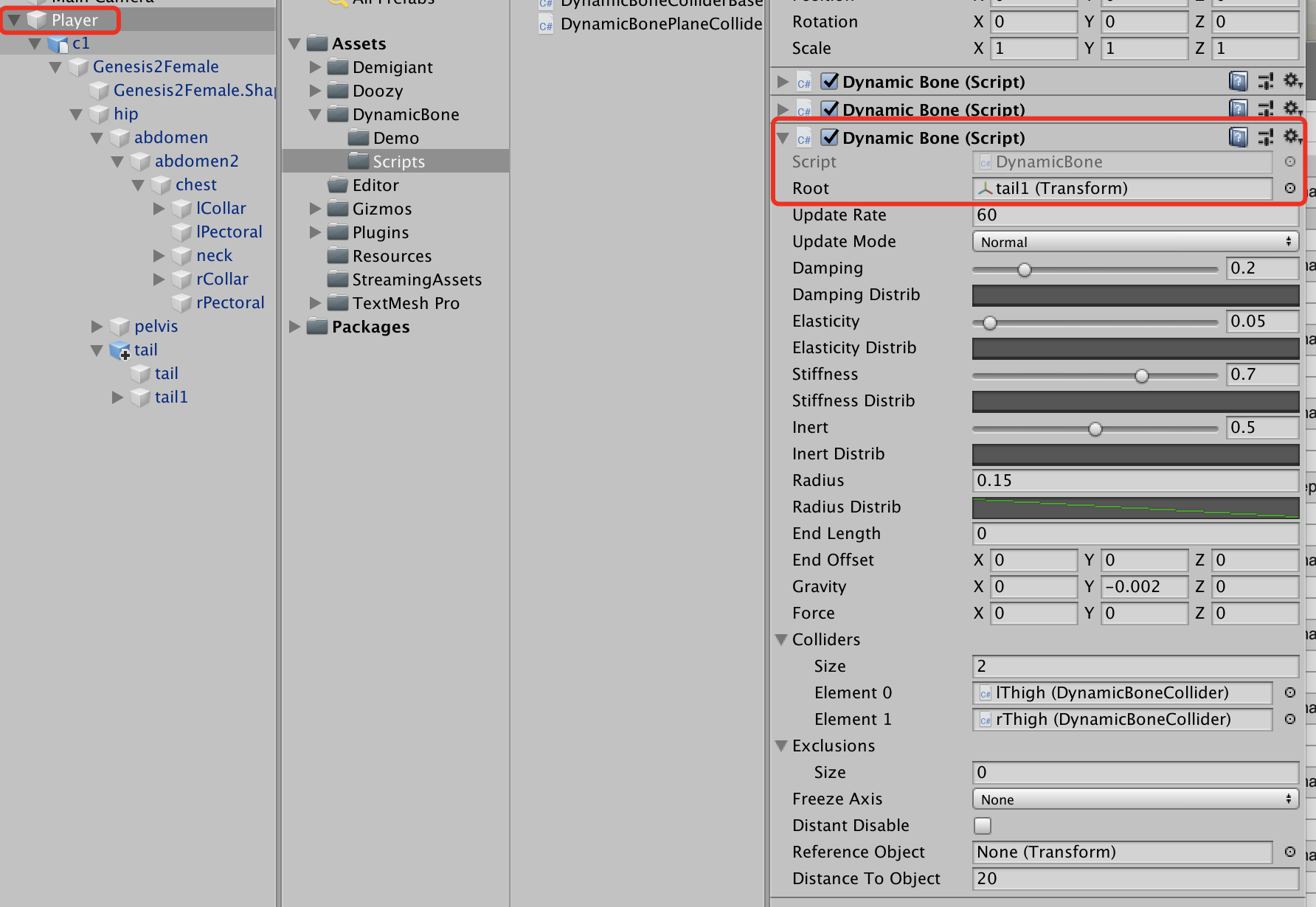 Unity动态骨骼插件Dynamic Bone_Unity常用插件使用指南-CSDN专栏