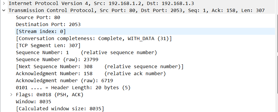 实验一 ：抓包观察TCP报文_tcpudp抓包实验-CSDN博客
