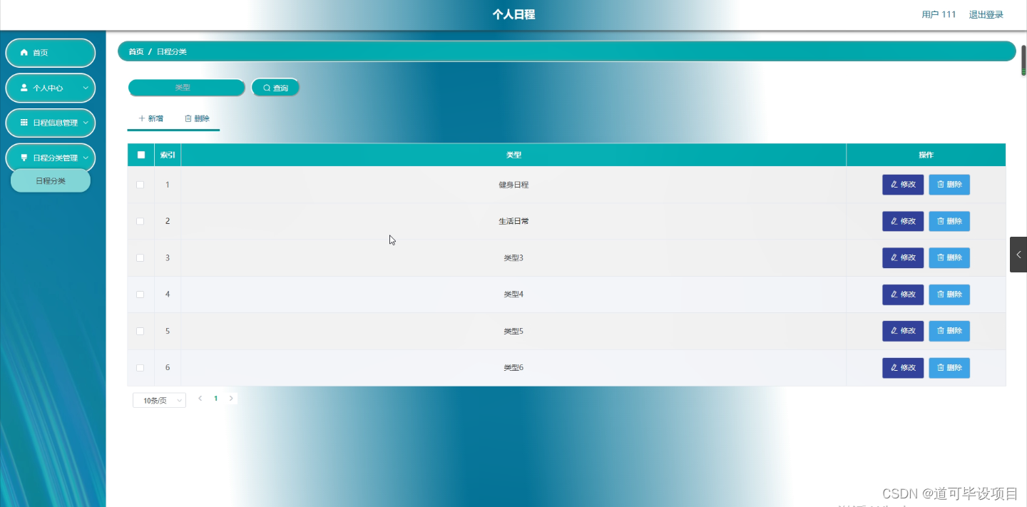 Java计算机毕业设计个人日程（附源码springboot开题论文部署）云端个人日程管理系统毕业设计 Csdn博客