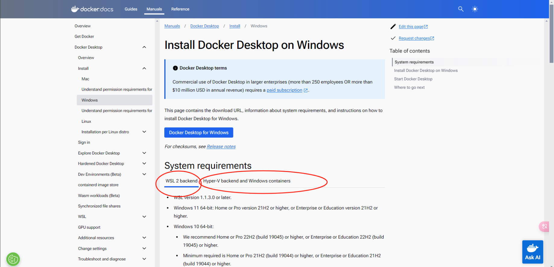 DockerDesktop安装指南以及Windows下WSL2和 Hyper-V相关问题追查_docker desktop hyper-v-CSDN博客