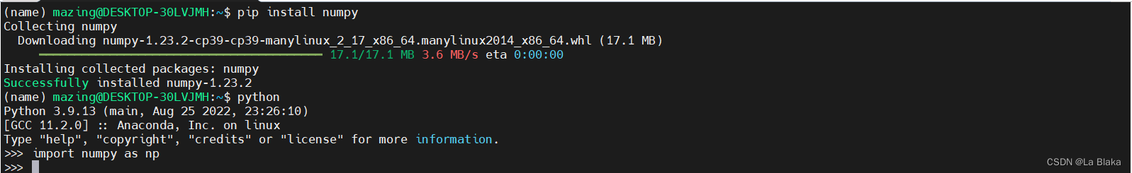 【记录】ubuntu子系统通过miniconda构建python虚拟环境并使用jupyterubuntun利用miniconda安装配置python3路径 Csdn博客