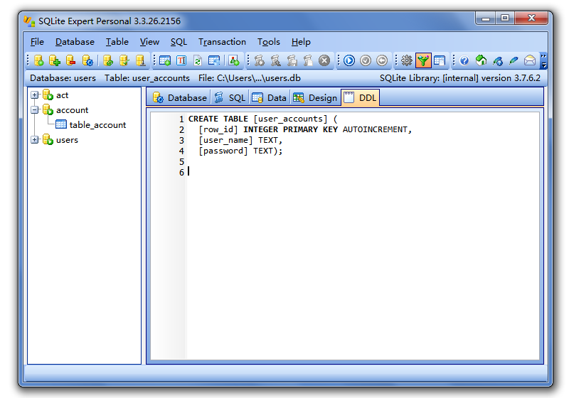 expert个人版 sqlite_SQLite可视化管理工具(SQLite Expert Pro)-CSDN博客