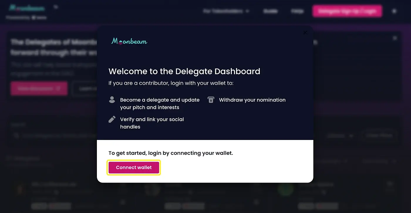操作教程｜如何注册成为Moonbeam社区代表参与治理_moonbeam注册-CSDN博客