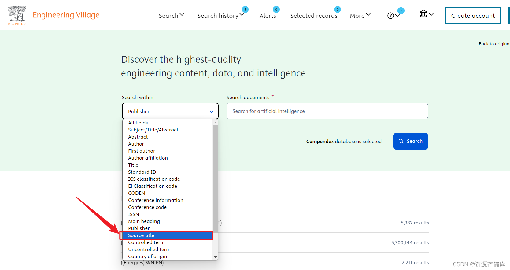 【期刊检索】【Engineering Village】【如何查看一个期刊是否是EI】_ei engineering village-CSDN博客