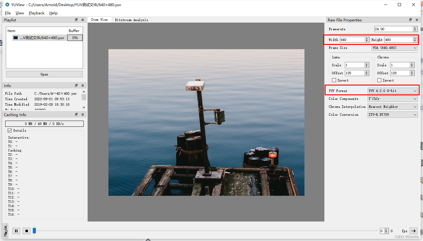YUV图片查看器以及测试文件（YUV420）-CSDN博客