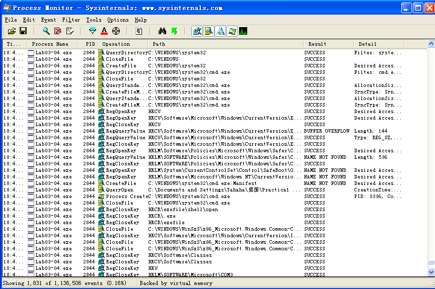 《恶意代码分析实战》第3章 动态分析基础技术(课后实验lab 3)恶意代码分析实战 Lab3 Csdn博客