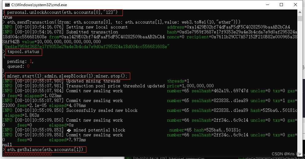 GETH的安装和使用（Windows）_geth教程-CSDN博客