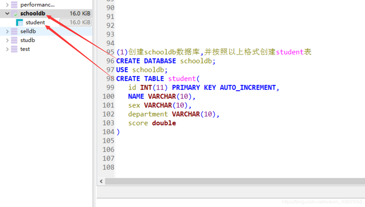 练习：mysql数据库练习单表数据库练习表 Csdn博客 9806