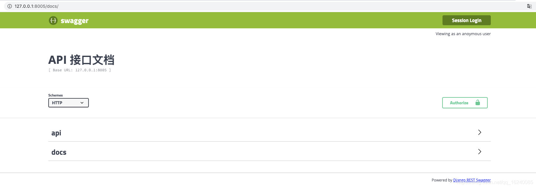 Django Rest Framework 使用api接口文档django自带的api接口文档 Csdn博客
