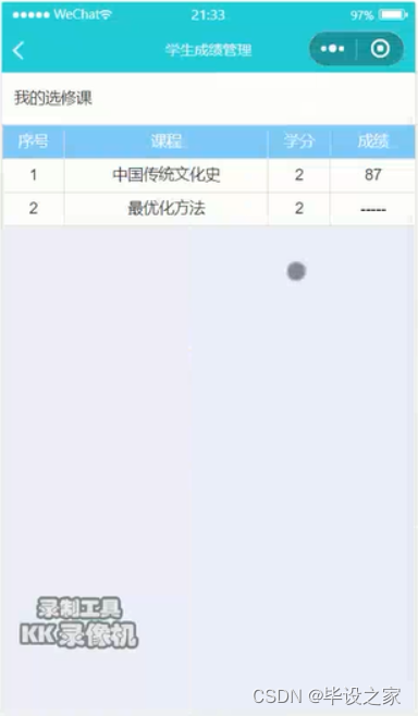 基于微信小程序的学生选课成绩管理系统的设计与实现(源码论文)v149基于微信公众号学生成绩管理系统的设计与实现开题报告 Csdn博客