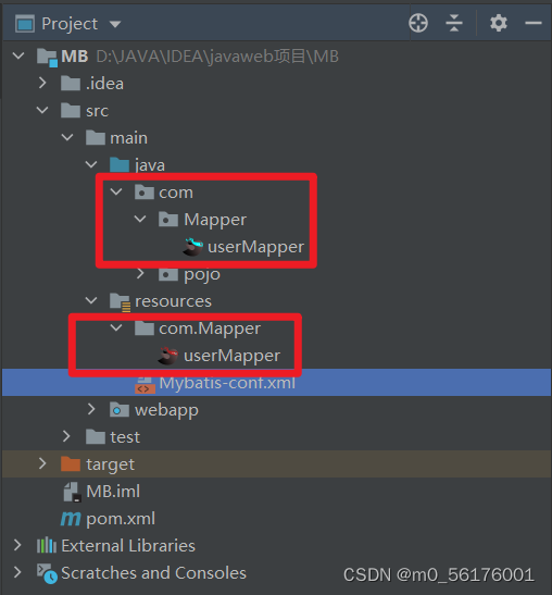 IDEA中用Mybatis连接MySQL方法_idea mybatis 连接数据库-CSDN博客