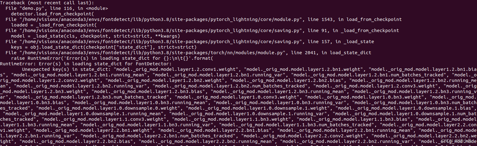 【已解决】胎教级别FontDetection在本机电脑指导跑通_oserror: cannot find empty port in range: 22-22. y-CSDN博客