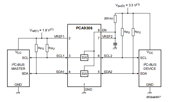 PCA9306——I2C电平转换模块-CSDN博客