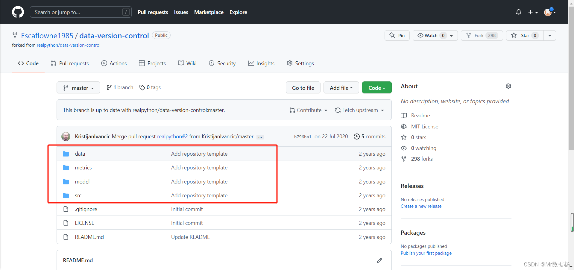 Python 和 DVC 进行 git 版本控制_dvc 版本管理-CSDN博客