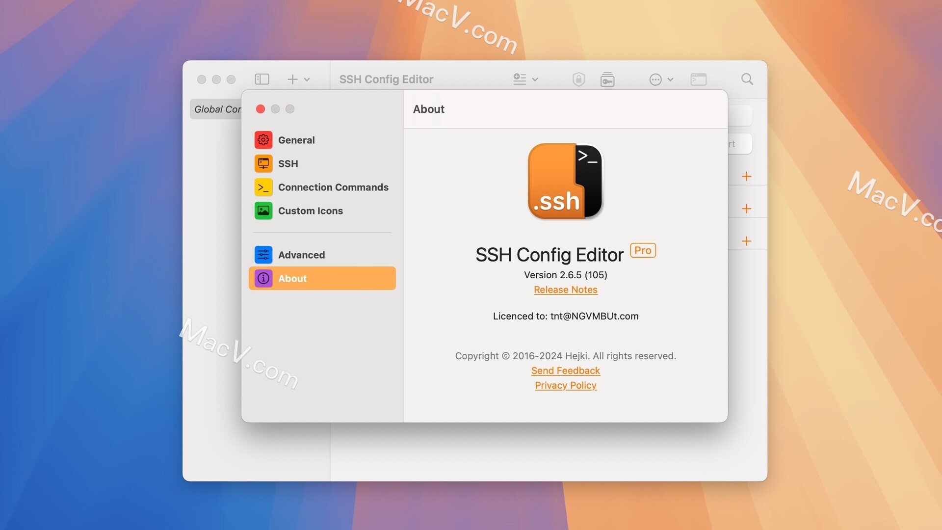 SSH Config Editor Pro for Mac(SSH配置文件管理器)v2.6.5版-CSDN博客