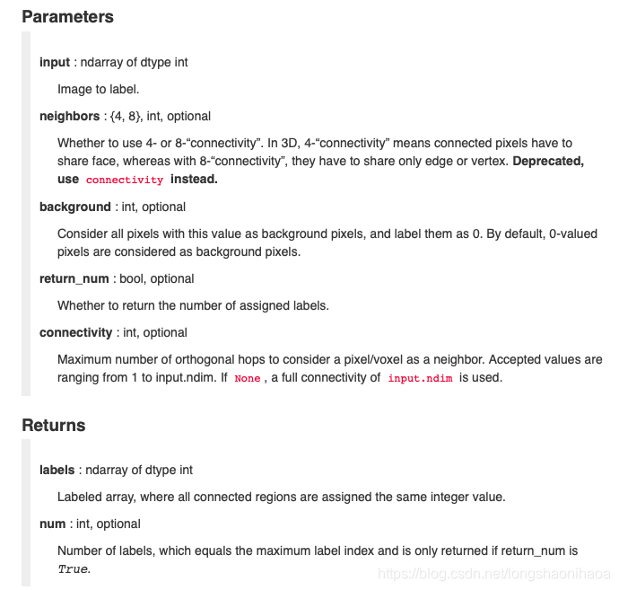 Skimage连通域标注-CSDN博客