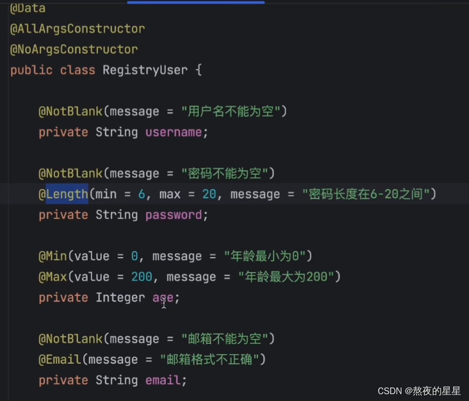 Spring Boot结合Validation参数校验（潜识）_validation asserttrue-CSDN博客