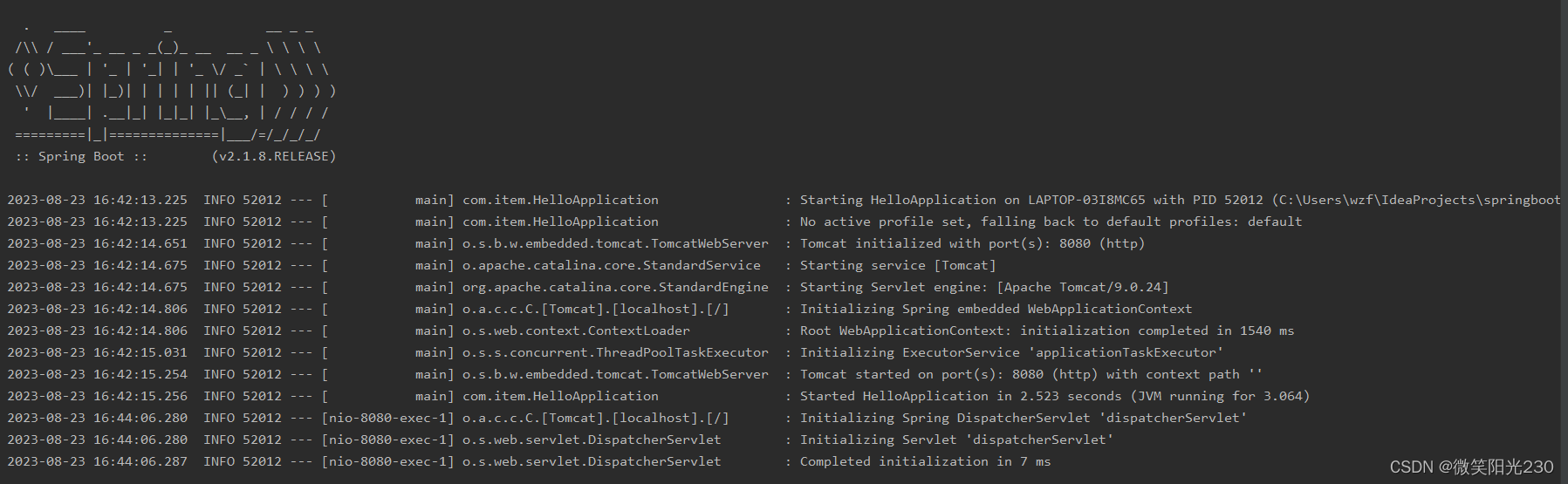 SpringBoot（第一天 快速入门）_hellocontroller.hello()方法-CSDN博客