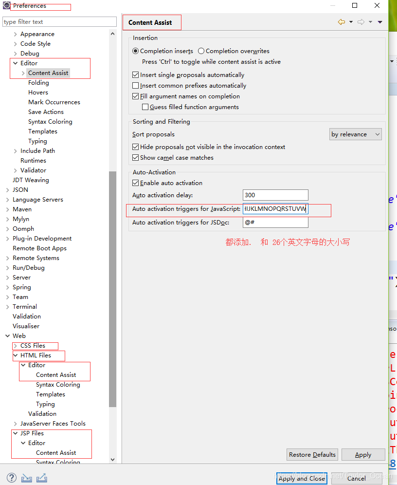 javaweb学习2-eclipse添加注释文件和自动提示设置_eclipse web 注释-CSDN博客