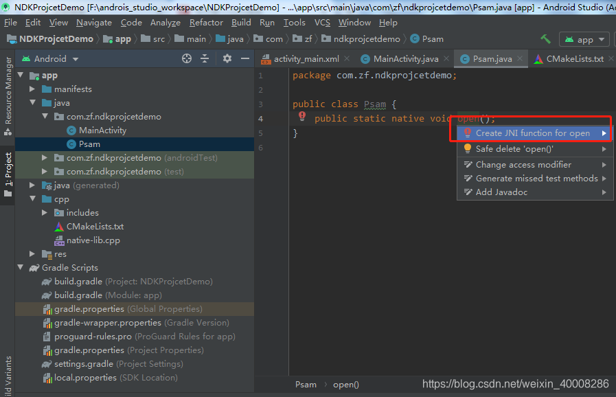 Jni中 java函数转C函数_jni java转c-CSDN博客