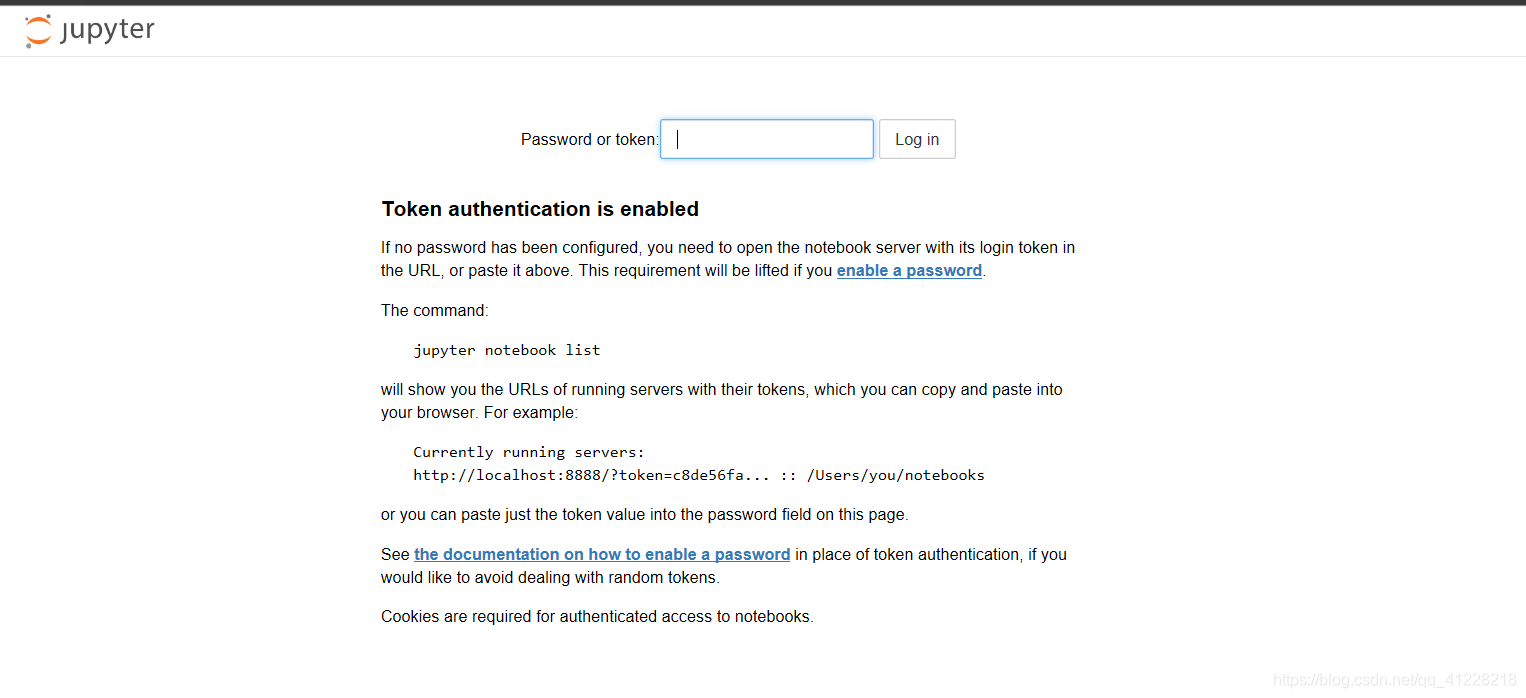 jupyter notebook password or token-CSDN博客