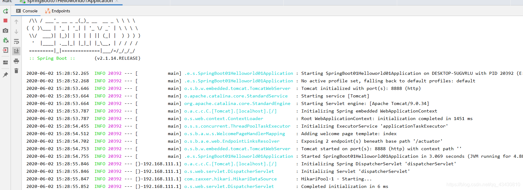 idea 中spring-boot项目启动之后自动停止解决方法_java_lalala_wulianhua-AtomGit开源社区