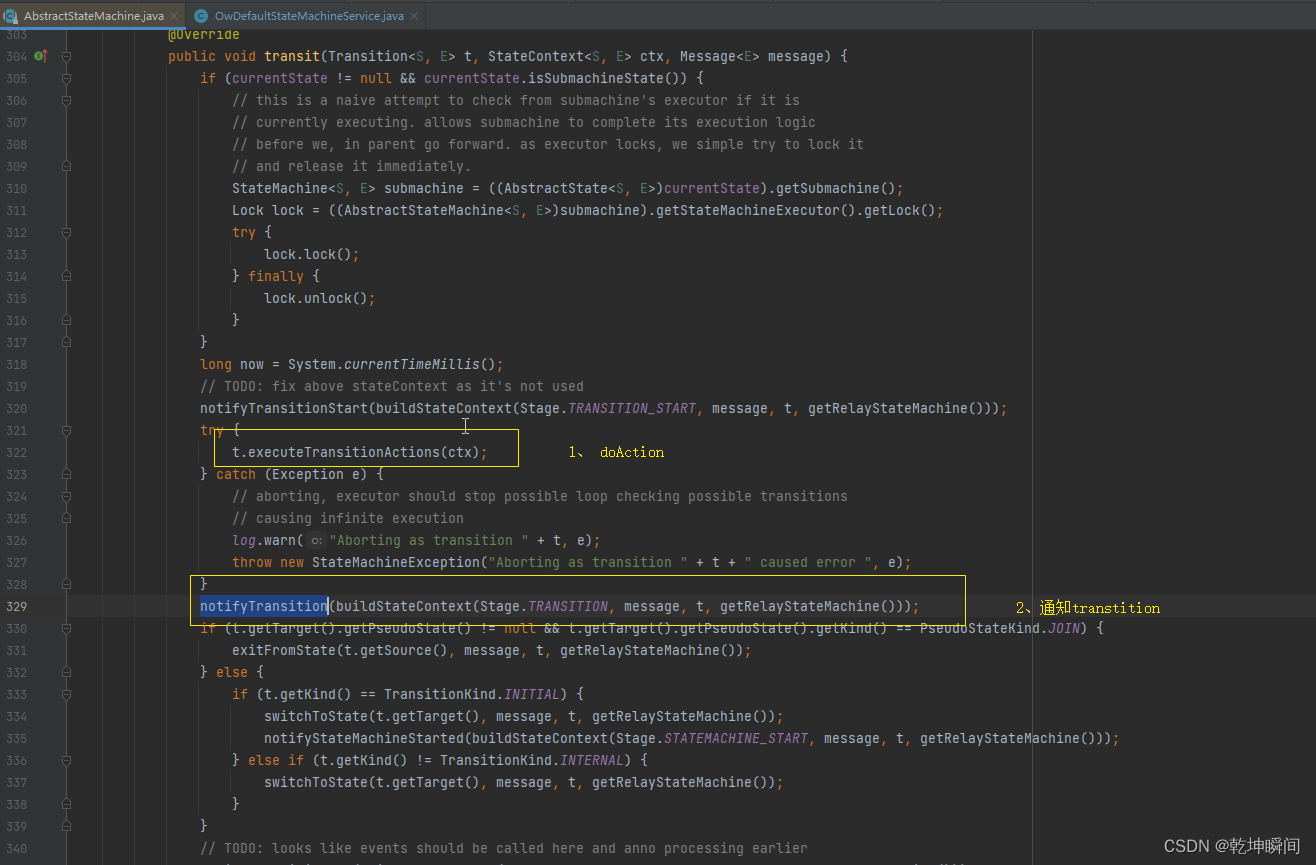 Spring StateMachine 使用@WithStateMachine 遇到的transition报错，状态无法回滚的问题-CSDN博客