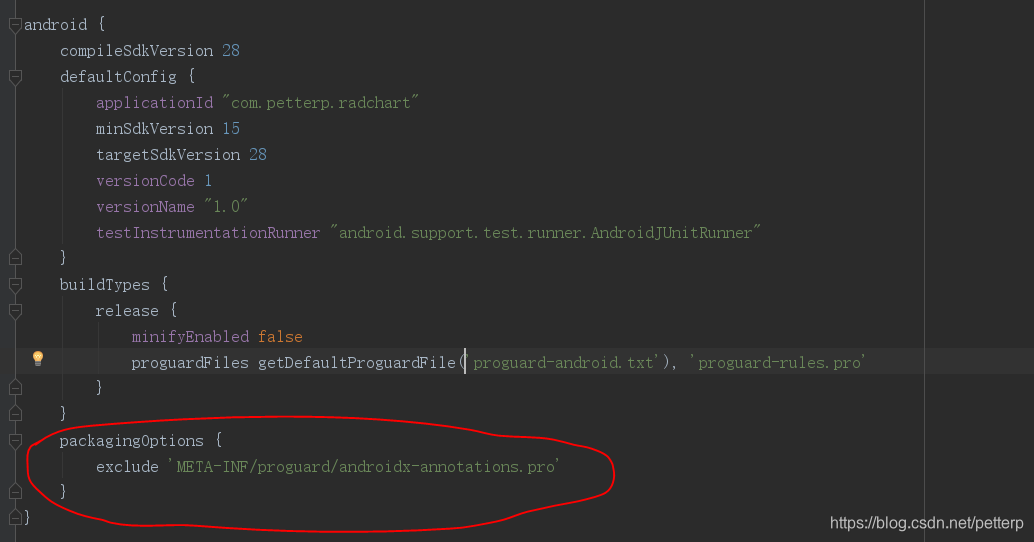 > More than one file was found with OS independent path 'META-INF/proguard/androidx-annotations ...