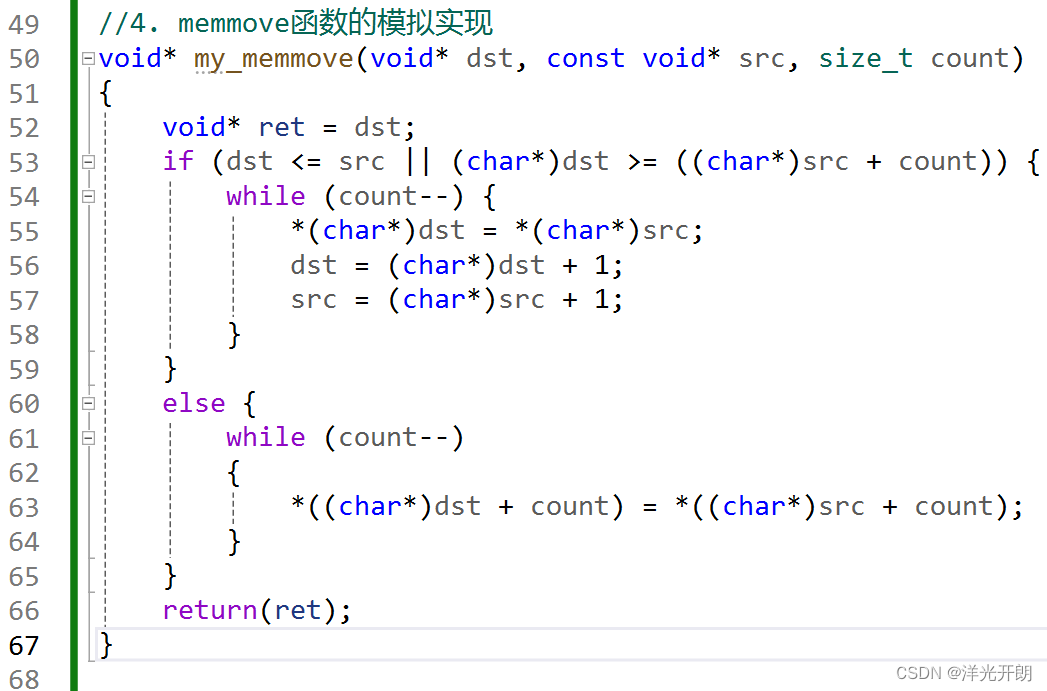 C语言内存函数详解：memcpy,memmove,memset&memcmp,-CSDN博客
