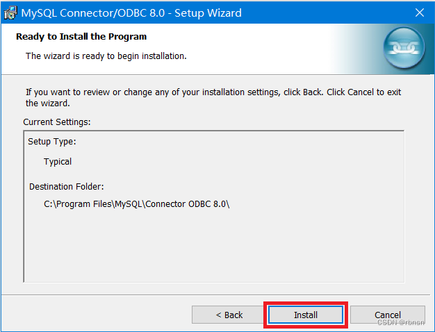 Mysql数据库odbc连接器安装 Mysql Connector Odbc Csdn博客