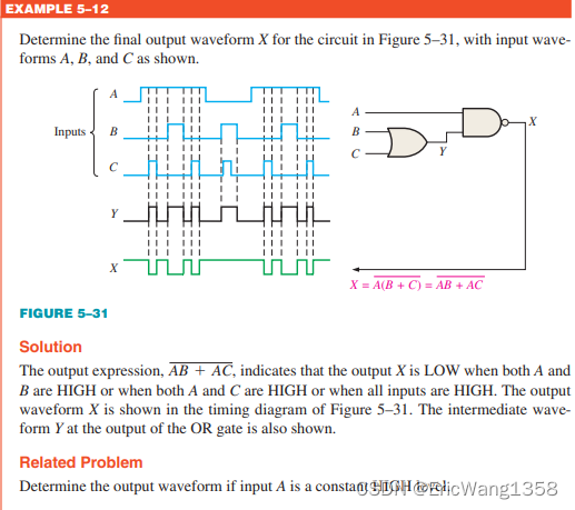 5–5 Pulse Waveform Operation_具有脉冲波形输入的逻辑电路-CSDN博客