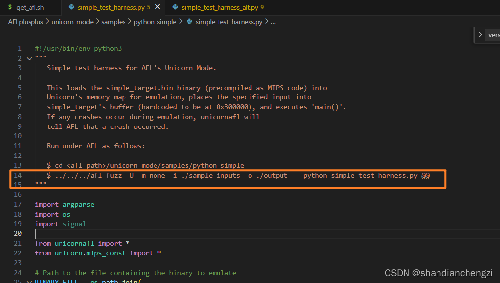 【工具】aflunicorn|二进制程序模糊测试工具 Afl 和 Unicorn 的前世今生、安装以及 Python 使用实例二进制模糊测试 Csdn博客