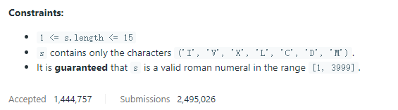 【LeetCode】 No.13. Roman to Integer -- Java Version-CSDN博客