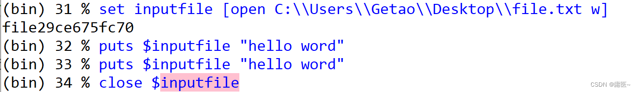 Tcltool Command Language学习（二） 基本指令tcl Foreach Csdn博客