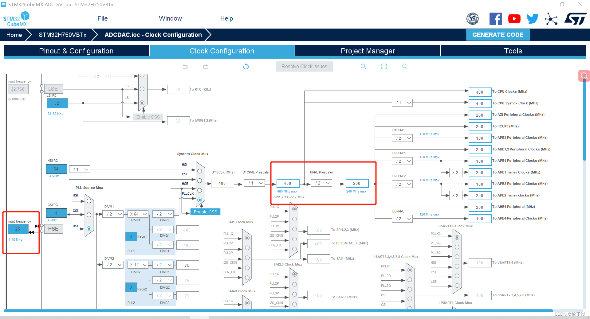 使用STM32CubeMX 配置ADC+DAC（DMA）感受_stm32f103 dac 配合dma使用-CSDN博客
