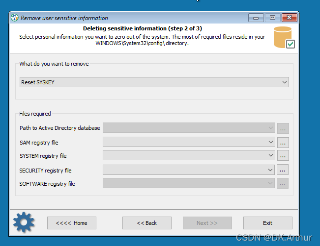 忘记windows密码解决办法（用户密码或SYSKEY）_syskey密码忘了怎么办-CSDN博客