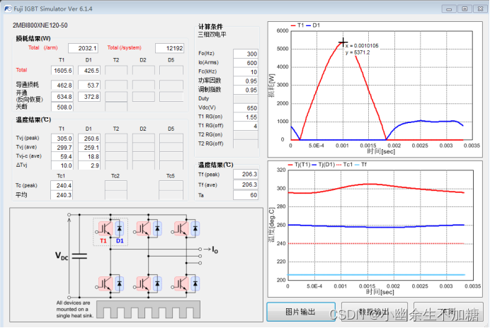 功率器件仿真评估：IGBT温升模型与Matlab计算-CSDN博客
