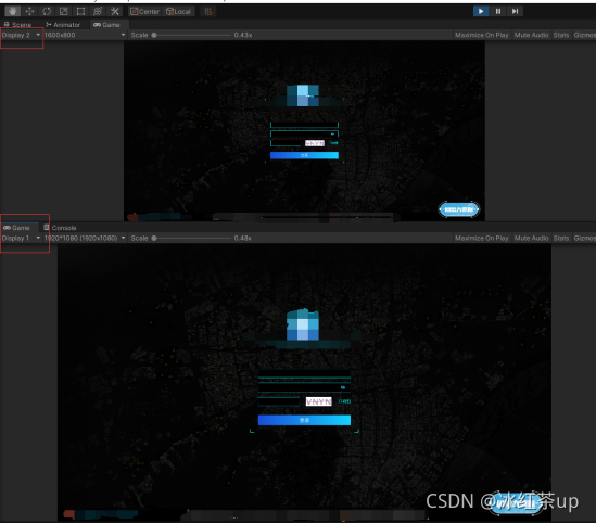 Unity开发win10软件系列问题5: 如何将 display1的UI渲染到display2？_unity display1 响应display2的输入-CSDN博客