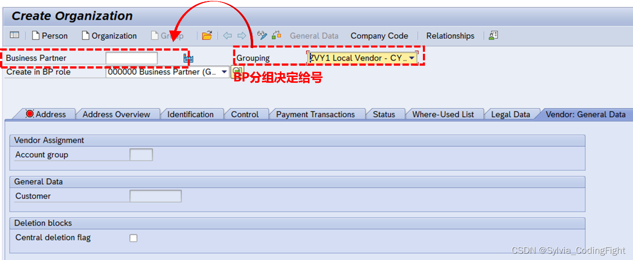 SAP_FICO_BP业务伙伴配置概要_abap bp号码段对象-CSDN博客