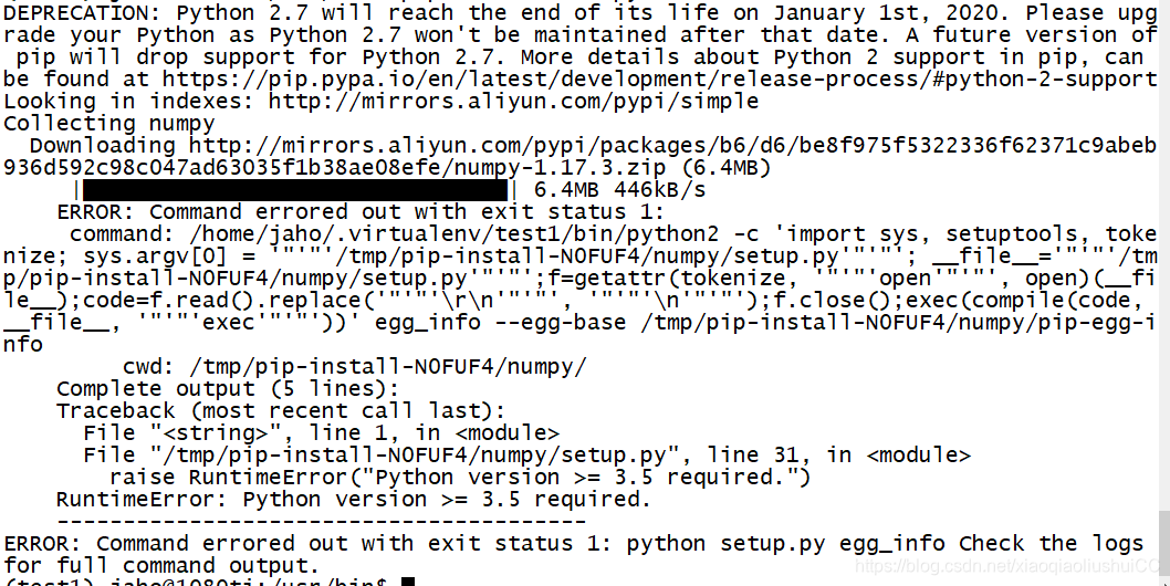 神坑：Linux下python虚拟环境下载包失败总结_linux下载pypdfium2失败-CSDN博客
