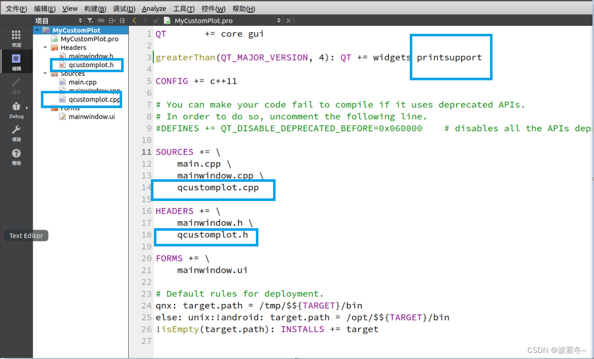 Qt应用开发(拓展篇)——示波器/图表 QCustomPlot_qt 示波器-CSDN博客