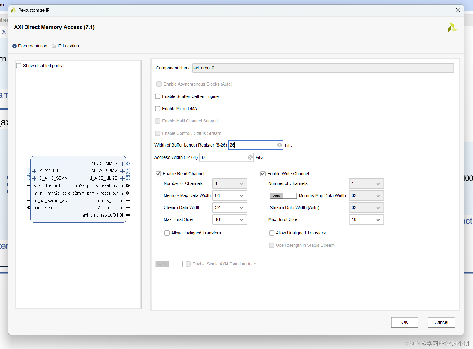 DMA IP核_axi dma ip核-CSDN博客