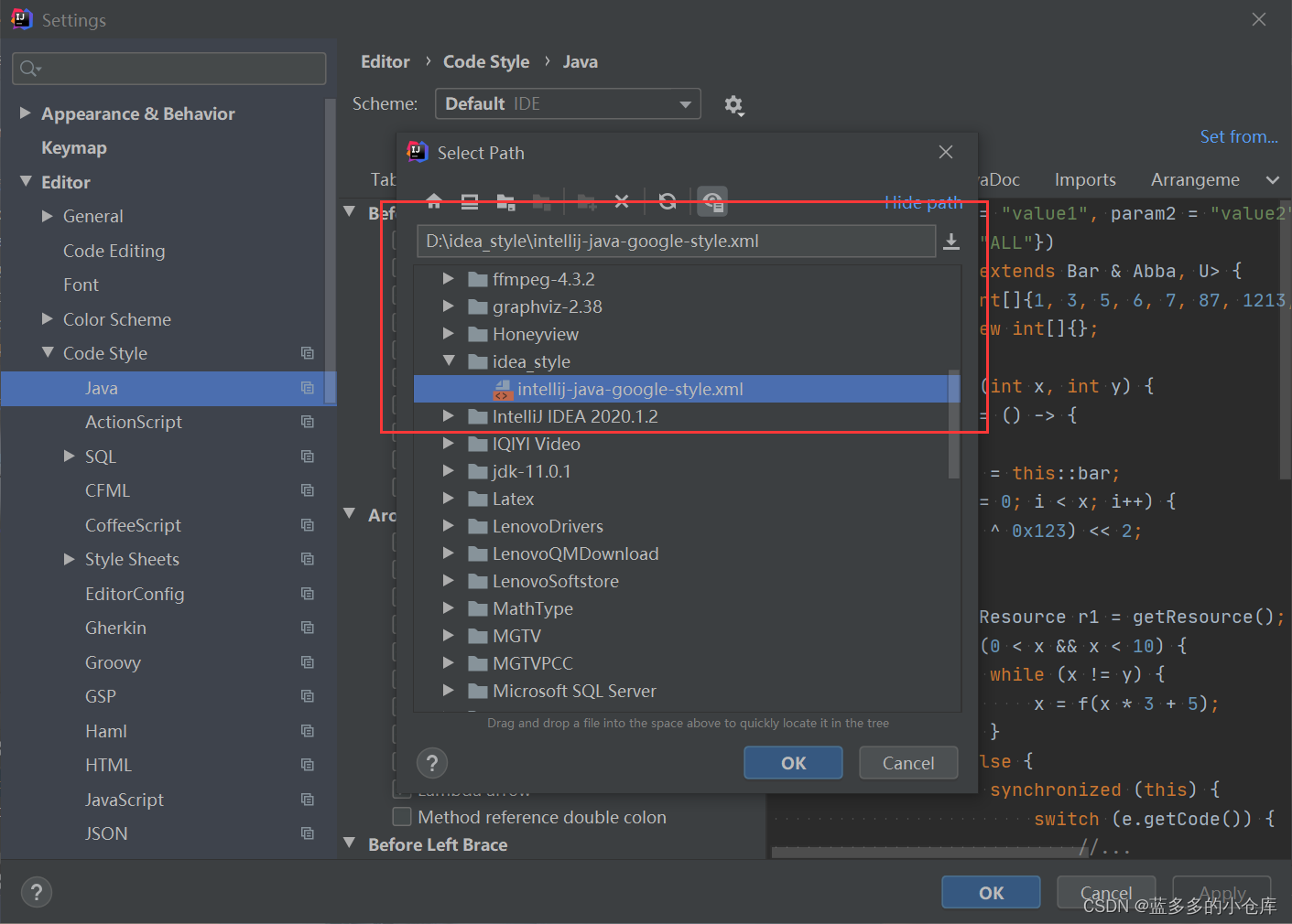 IntelliJ IDEA基础配置（个性版）_idea project code style-CSDN博客