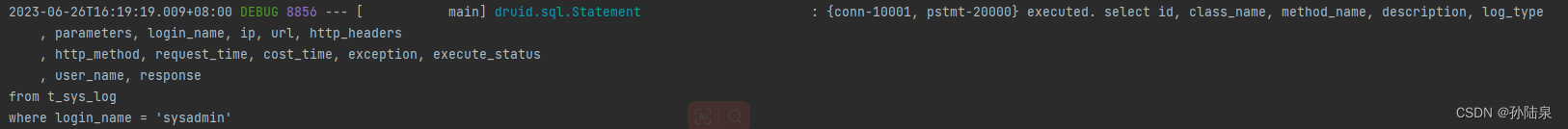 Springboot Druid配置可执行sql配置springboot引入druid解析sql Csdn博客