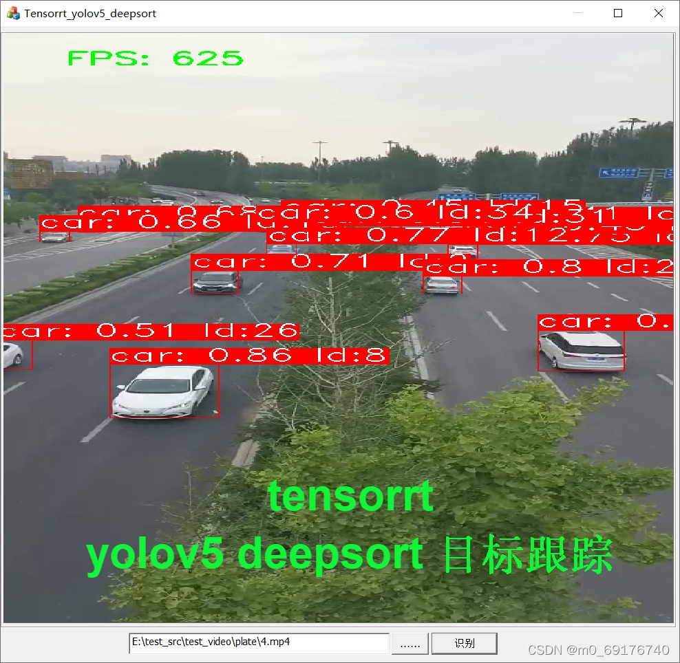 tensorrt 目标检测 目标跟踪 跟踪 多目标跟踪 tensorrt版yolov5 +tensorrt版deepsort，windows平台，vs2019编译环境_deepsort ...